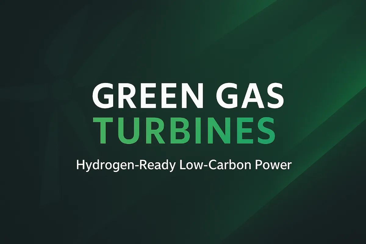 Green Gas Turbines | Hydrogen-Ready Low-Carbon Power